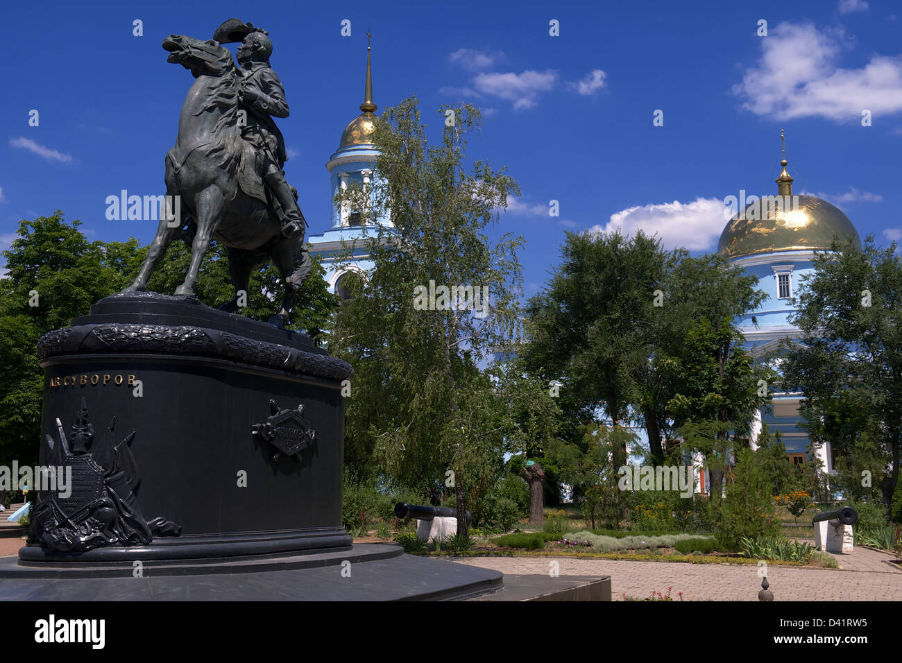 Suvorov Monument High Resolution Stock Photography and Images - Alamy