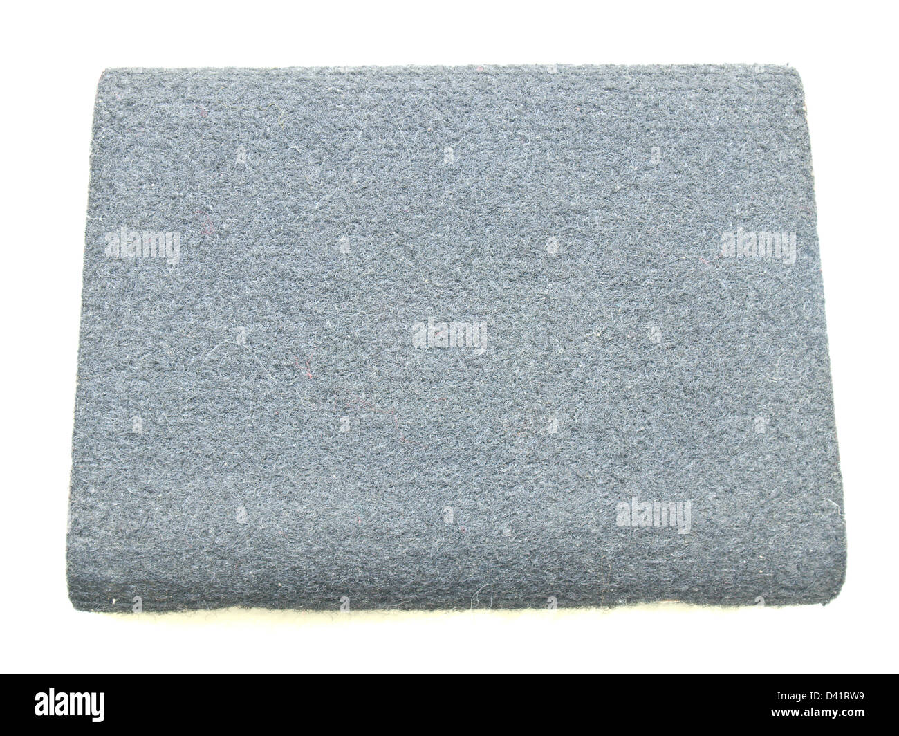 Black fur organizer isolated on white Stock Photo - Alamy