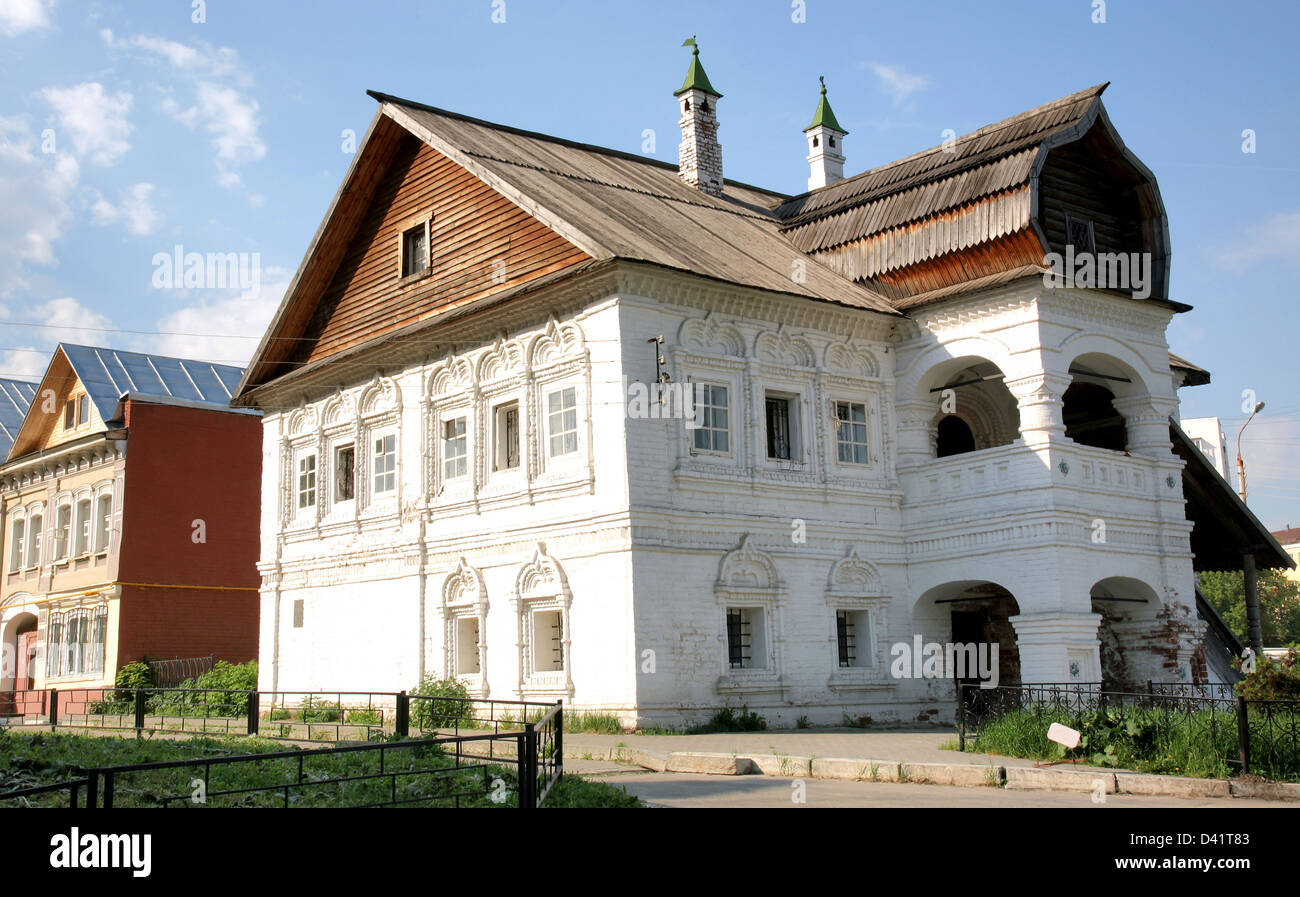 Unique example of ancient architecture. Nizhny Novgorod Russia Stock ...