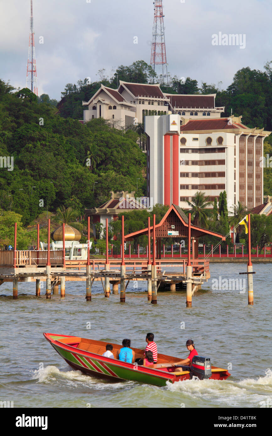 Brunei, Bandar Seri Begawan, Brunei River, riverside Stock Photo - Alamy