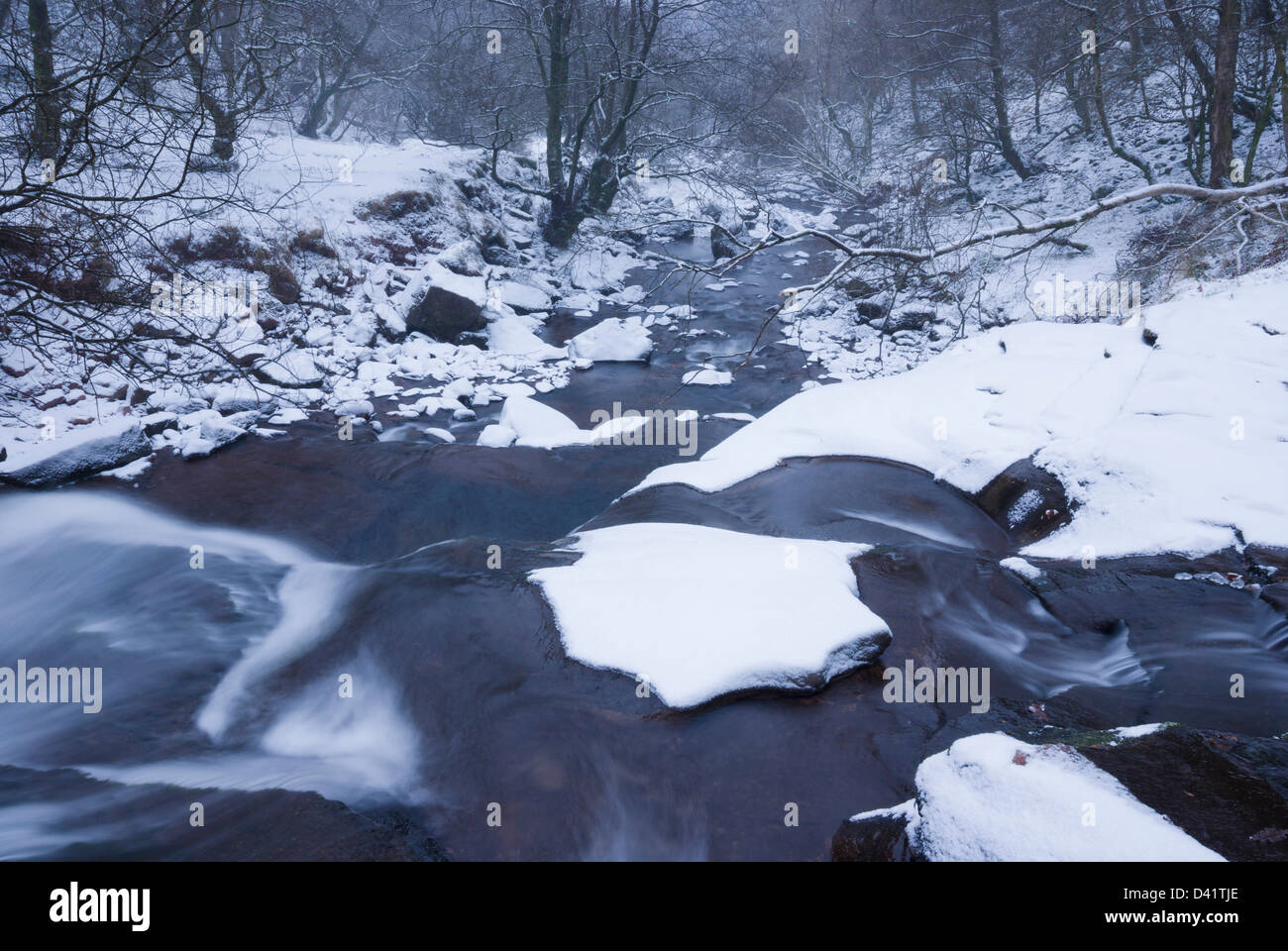 Snowy River near to Talybont Reservoir Stock Photo - Alamy