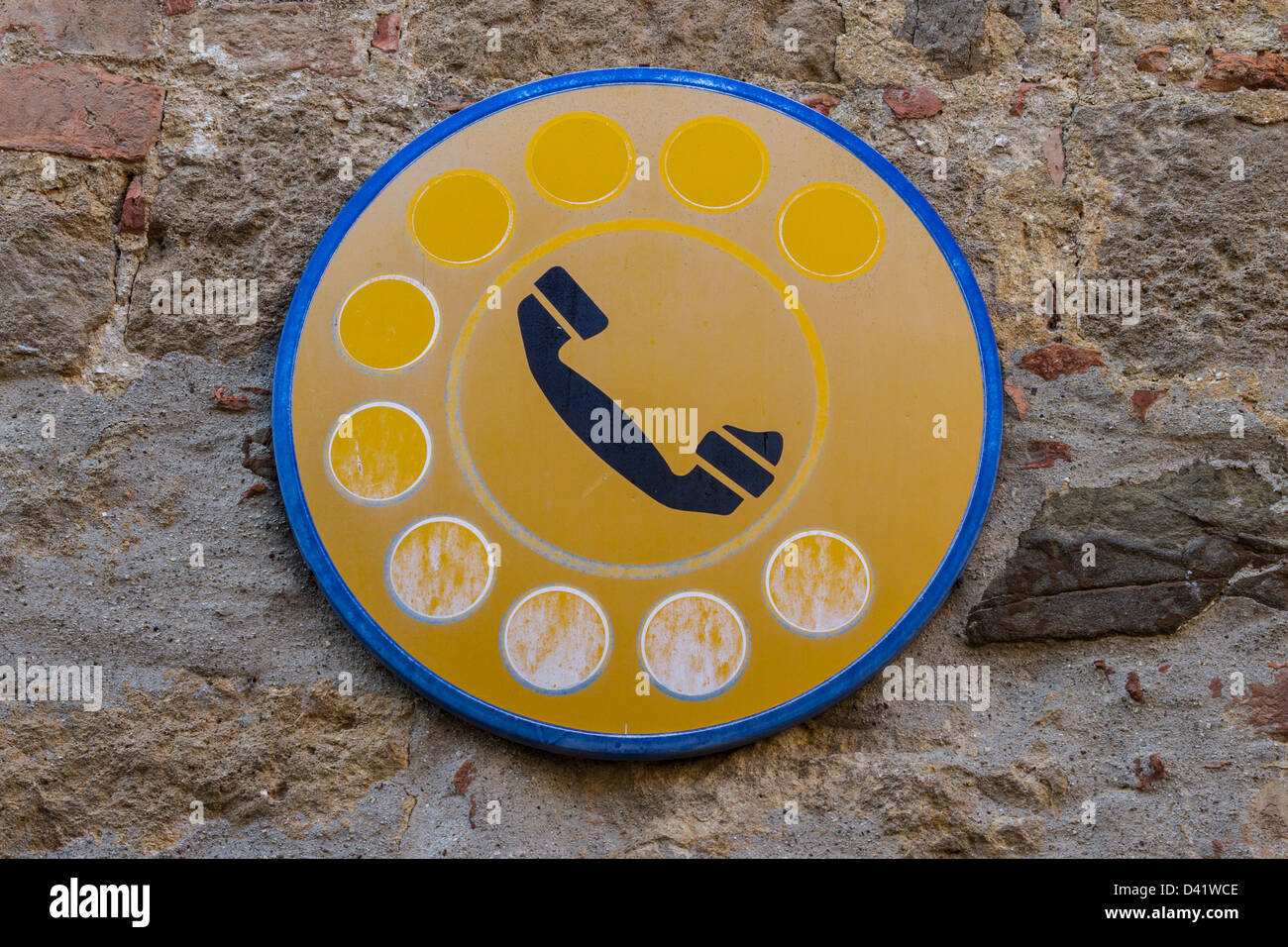 Public telephone sign hi-res stock photography and images - Alamy