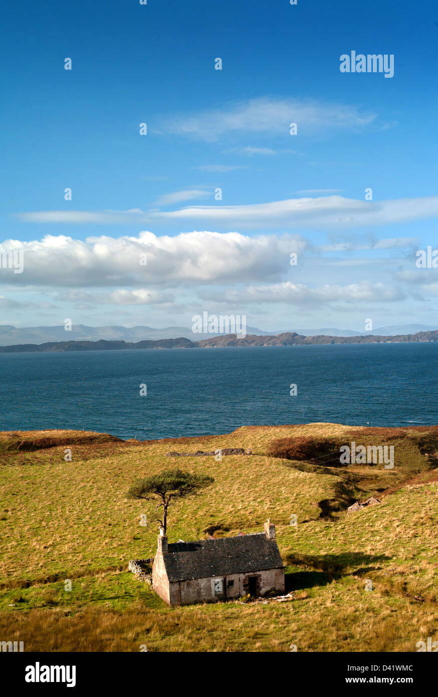 View of Raasay across Loch Carron, Scotland Stock Photo - Alamy