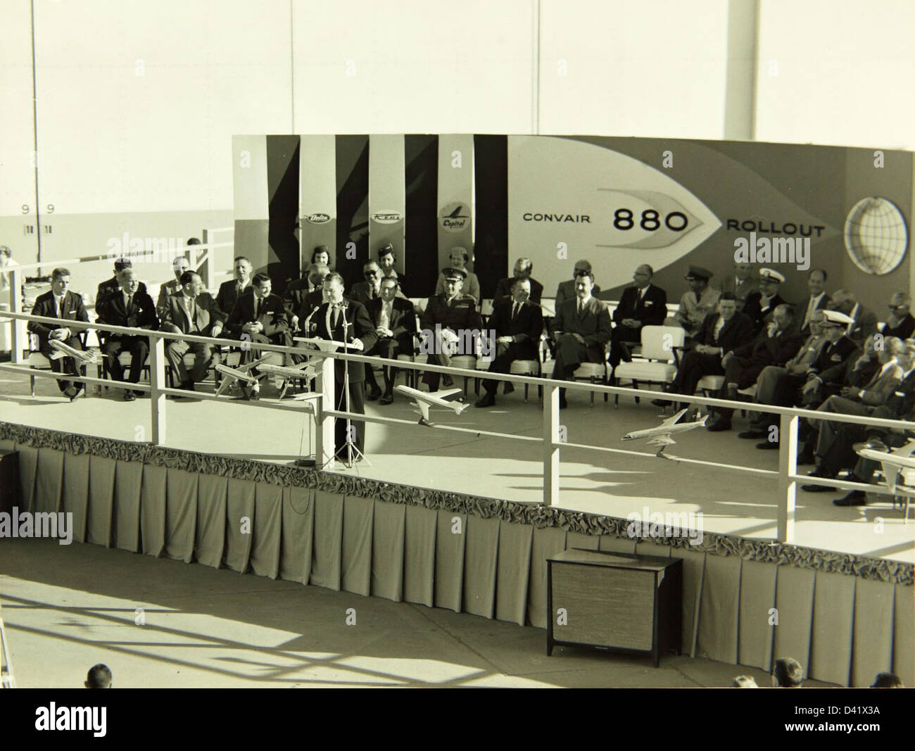 The Convair 880, developed by Convair, was a twin-engine jet airliner ...