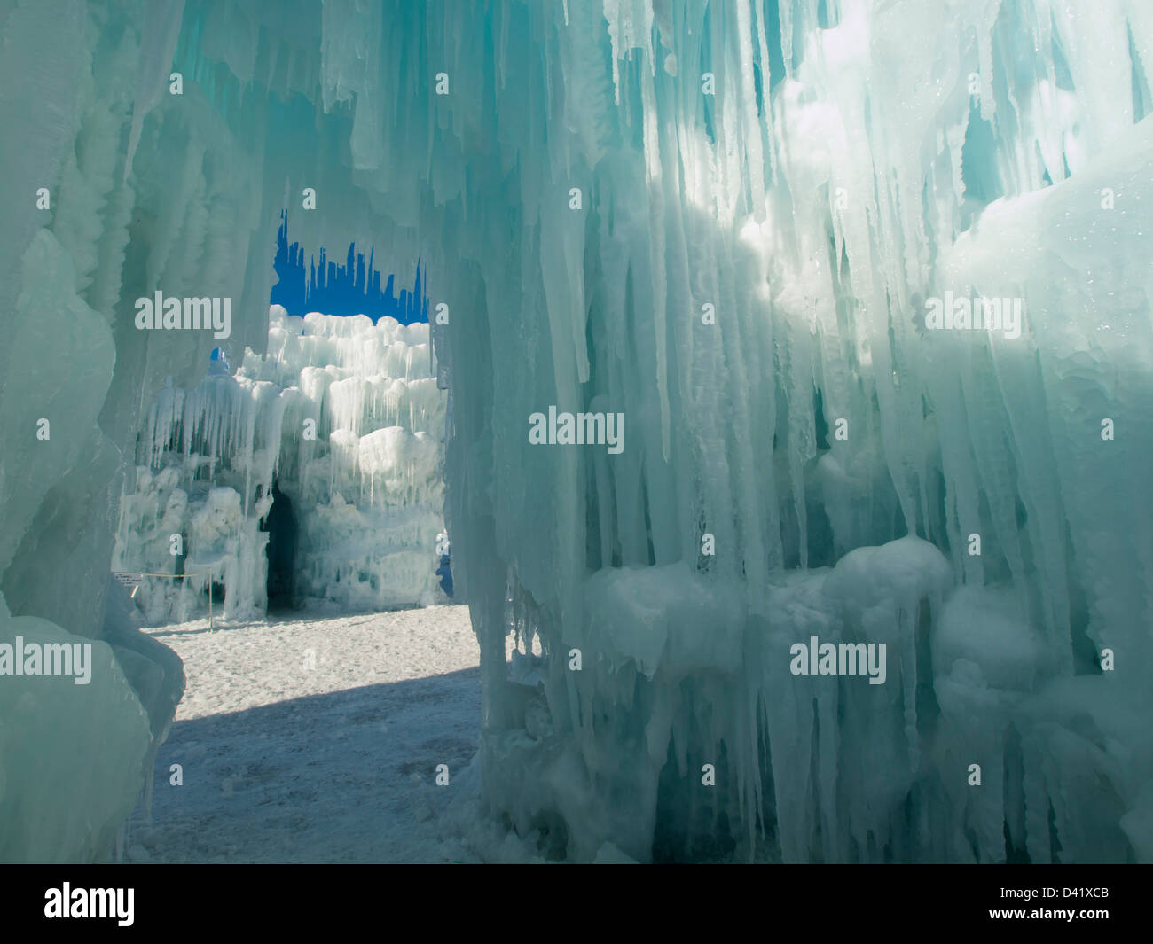 Ice Castles of Silverthorne, Colorado Stock Photo - Alamy