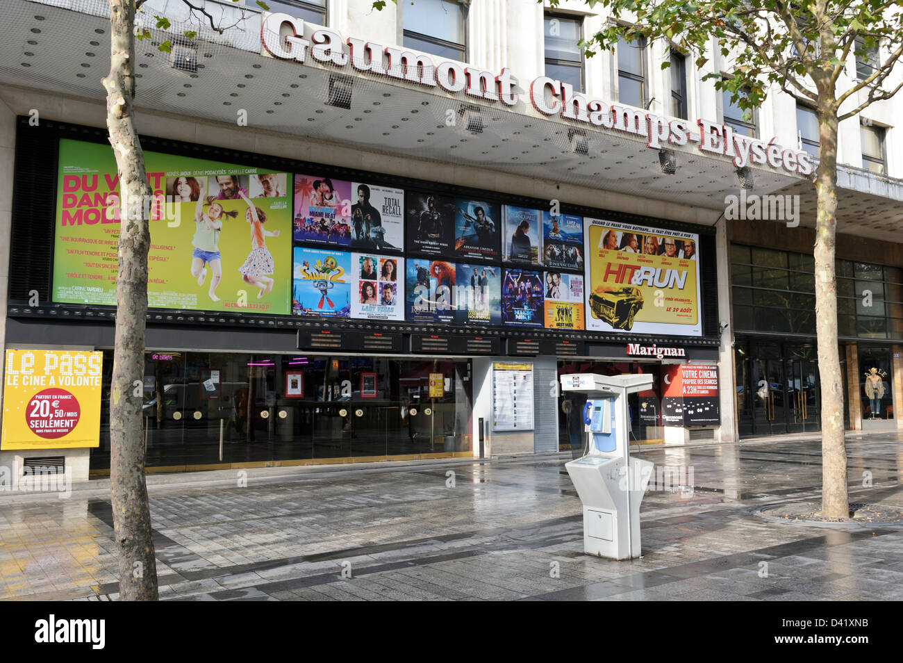 French movie theater hi-res stock photography and images - Alamy