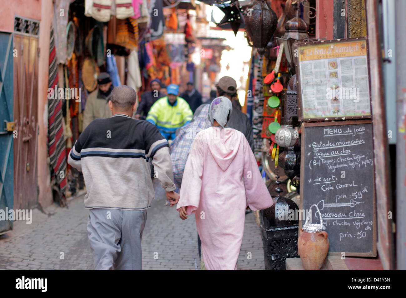 The people of Marrakesh Stock Photo - Alamy