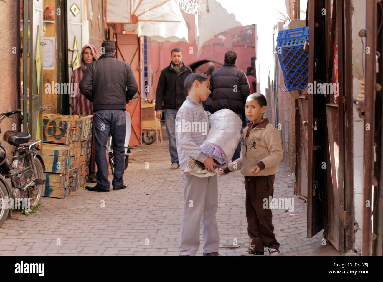 The People of Marrakesh Stock Photo - Alamy