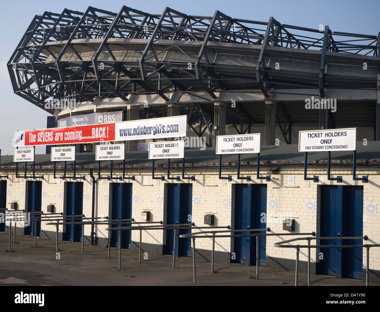 Murrayfield Stadium Edinburgh Stock Photo - Alamy