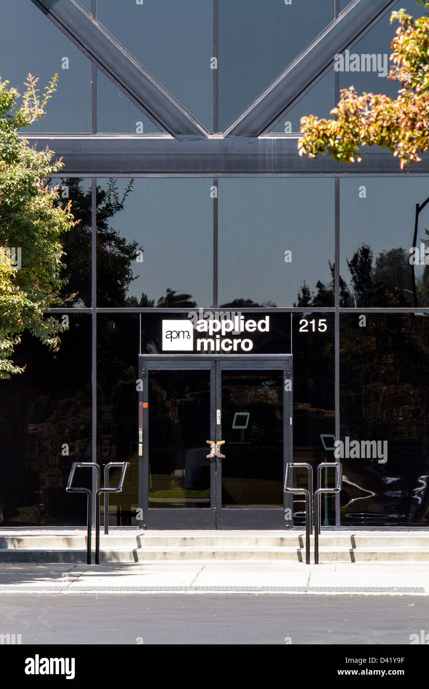 Applied Micro building in Sunnyvale California Stock Photo - Alamy