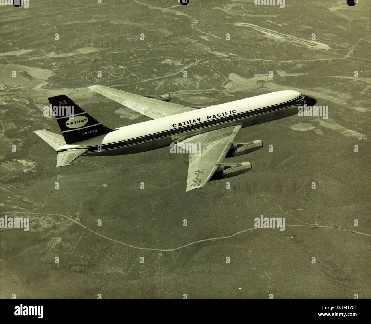 The Convair 880, a jet airliner developed by Convair in the late 1950s ...