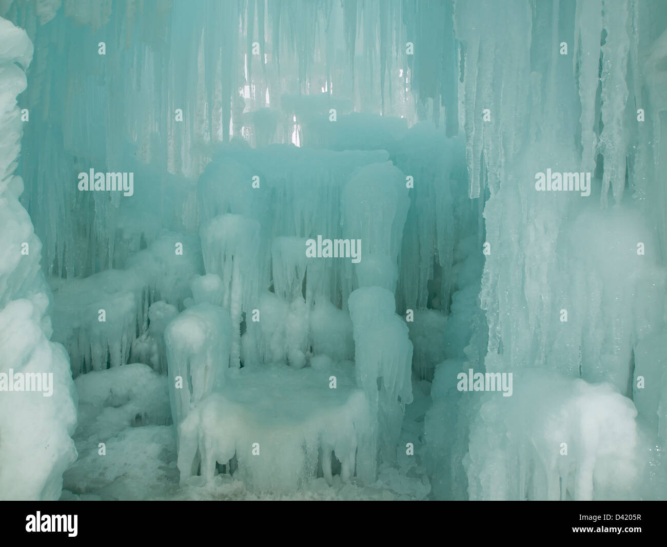 Ice Castles of Silverthorne, Colorado Stock Photo - Alamy