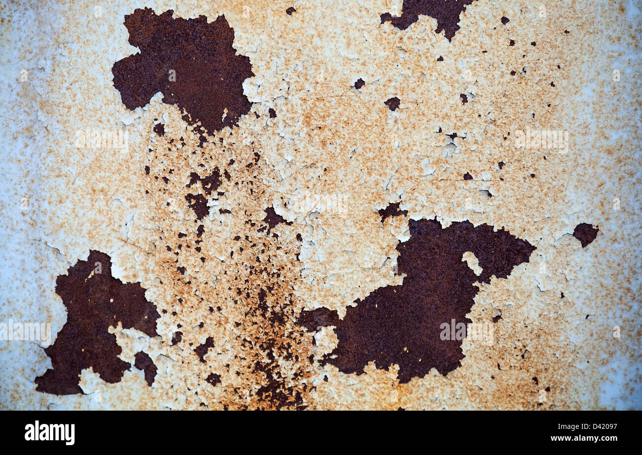 Rusted metal wall grunge background texture Stock Photo - Alamy