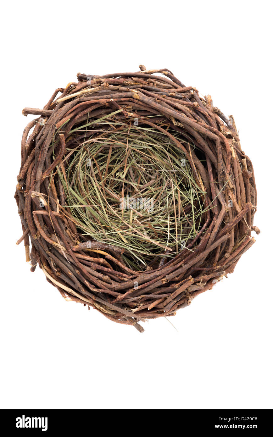 Empty birds nest hi-res stock photography and images - Alamy