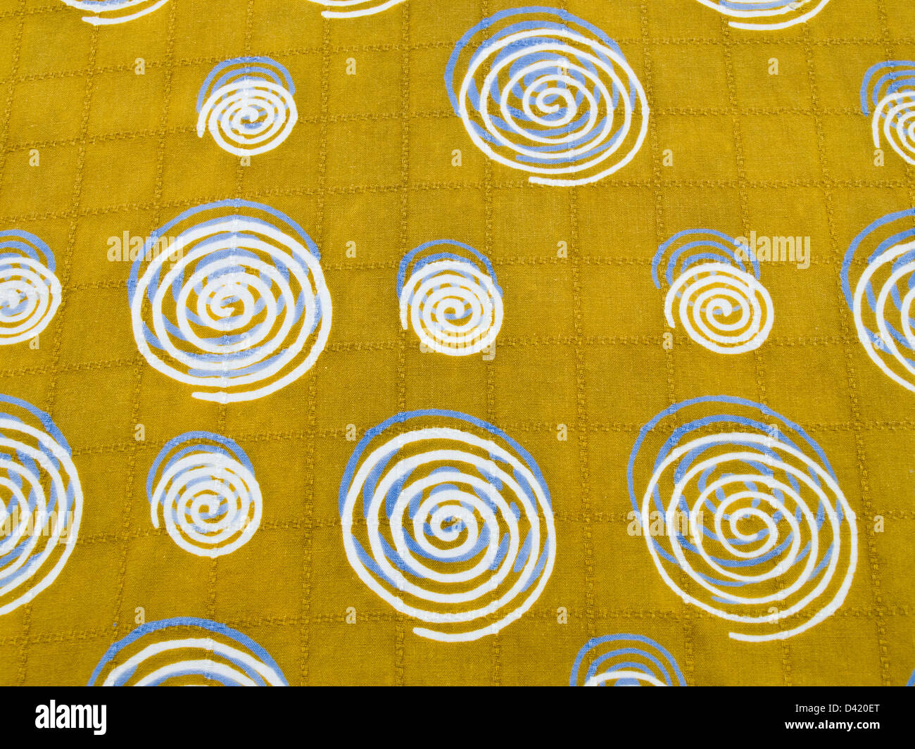 Green batik fabric as background from Yogyakarta, Indonesia Stock Photo ...