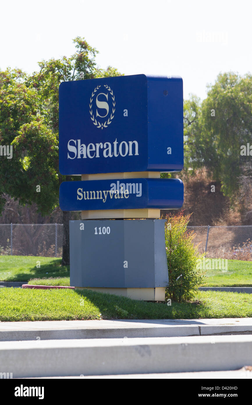 Sheraton Hotel Sunnyvale California Stock Photo - Alamy
