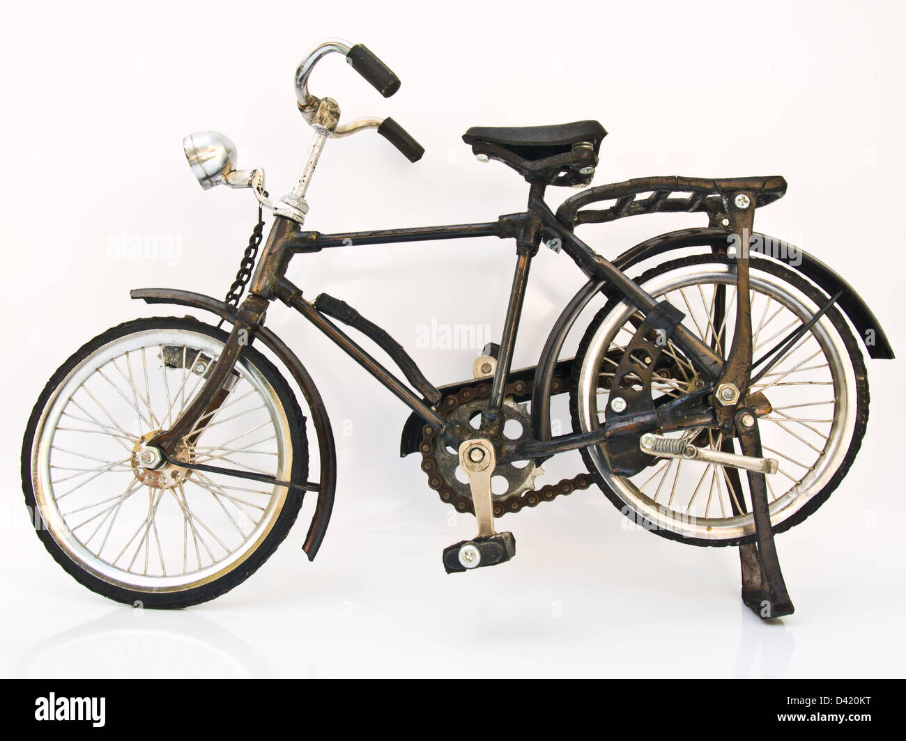 Iron bicycle model, handmade from Yogyakarta, Indonesia Stock Photo - Alamy