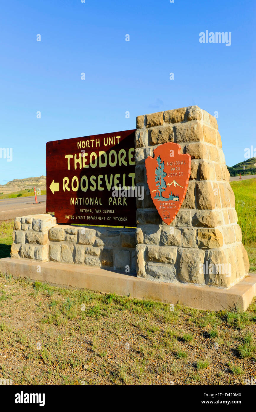 Theodore Roosevelt National Park North Unit North Dakota ND US Stock ...