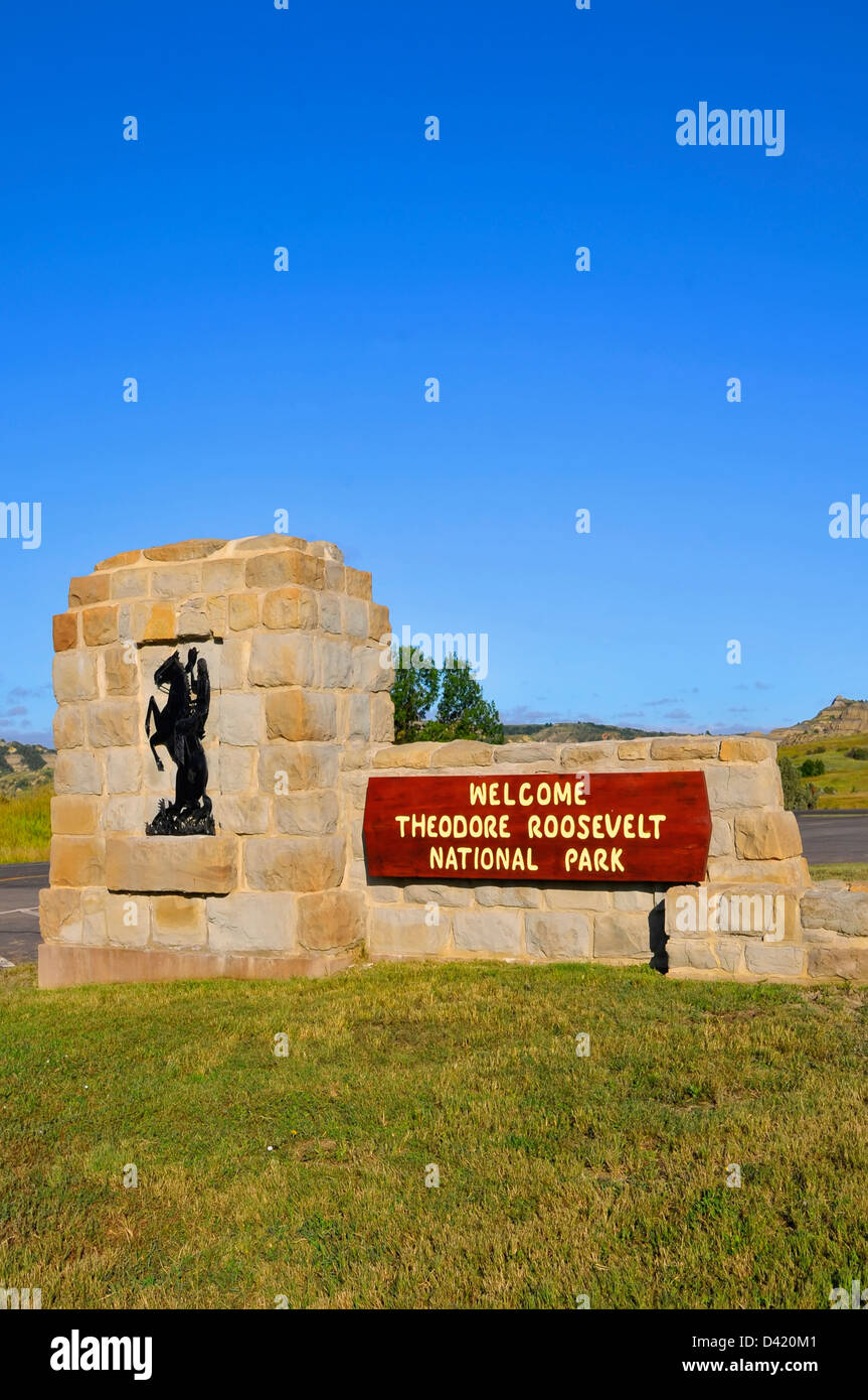 Theodore Roosevelt National Park North Unit North Dakota ND US Stock ...