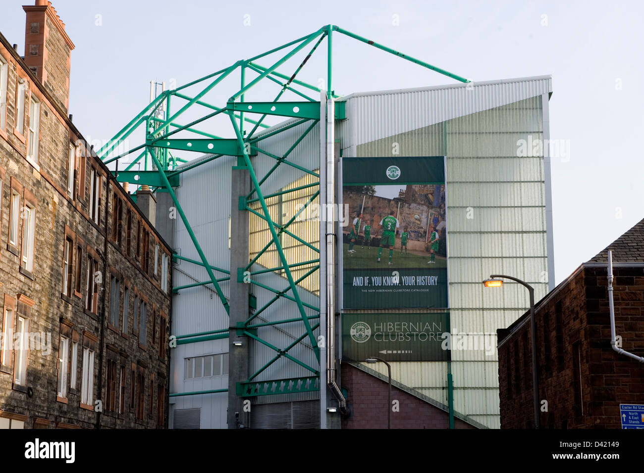 Easter road football stadium hi-res stock photography and images - Alamy
