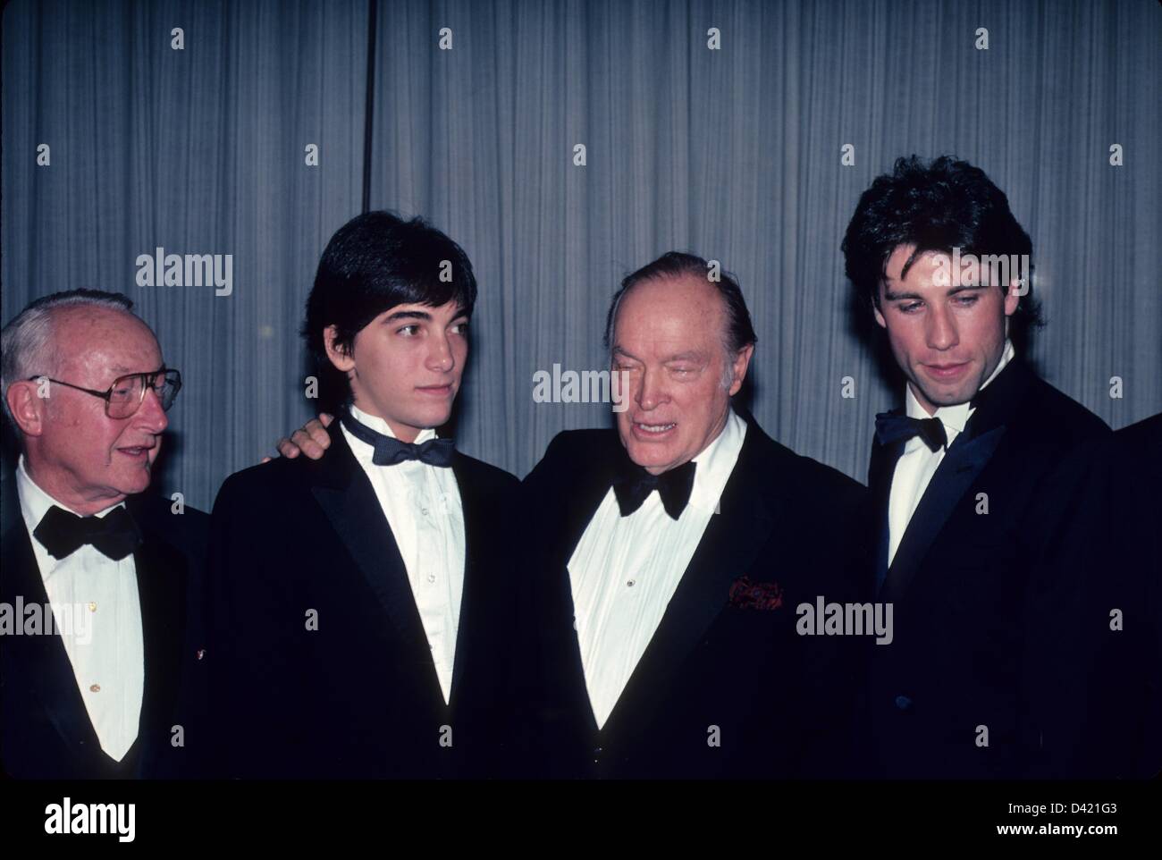 SCOTT BAIO with Bob Hope.e6351d.(Credit Image: © John Barrett/Globe ...