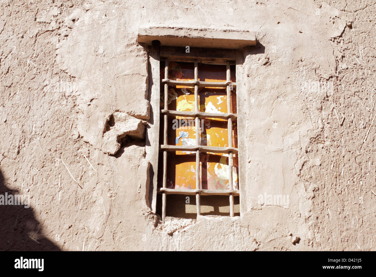 Windows in Moroccan home Stock Photo - Alamy