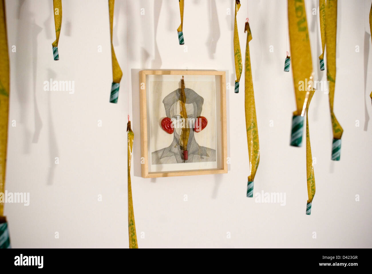 Muhka Museum Antwerp exhibit Stock Photo - Alamy