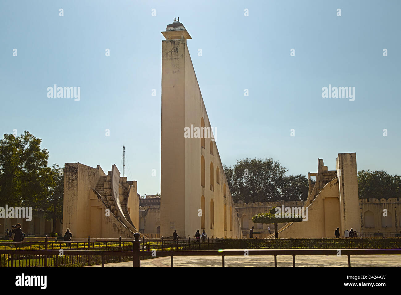 Samrat Yantra Sundial Stock Photo - Alamy