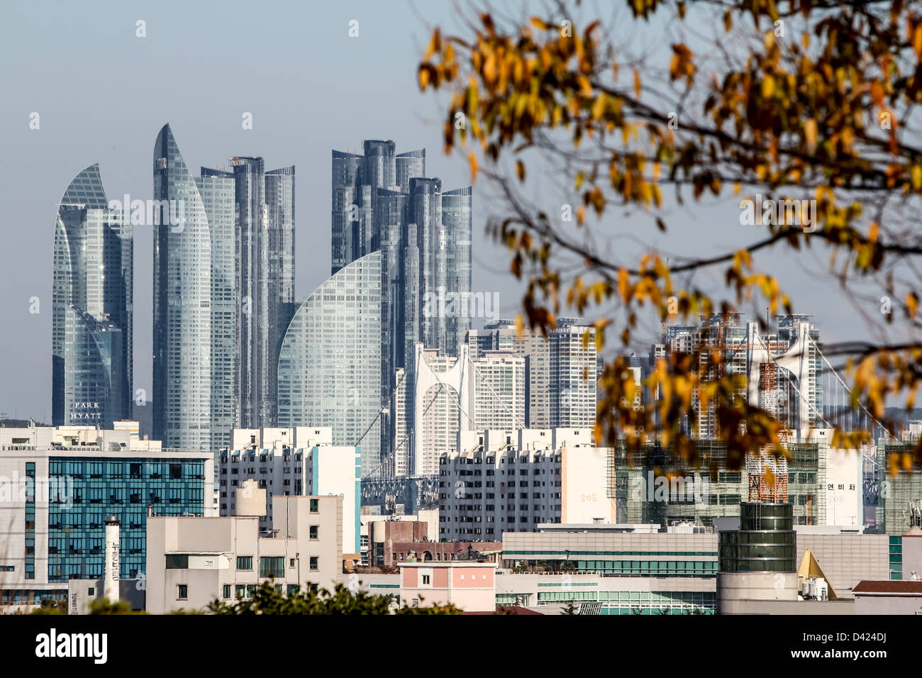 Hotel Park Hyatt Busan - South Korea Stock Photo - Alamy