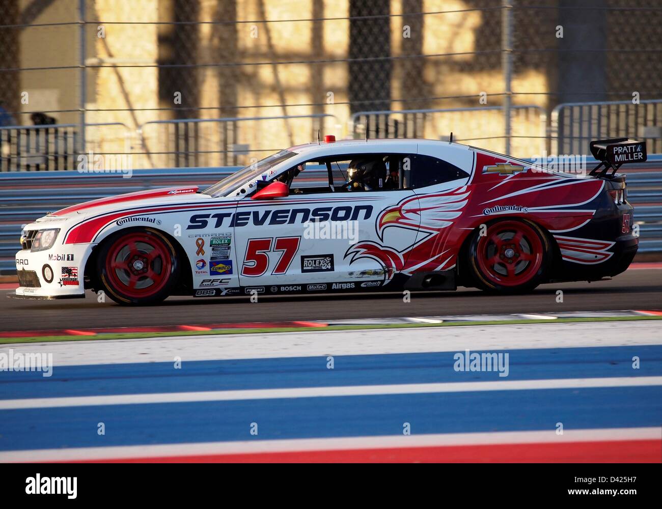 March 01, 2013: John Edwards of team Stevenson Motorsports during ROLEX ...