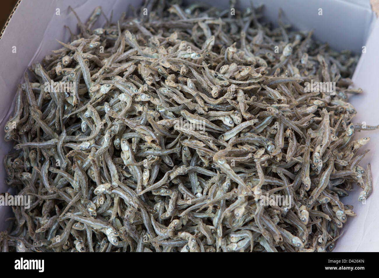 Dried fish at Jagalchi fish market in Busan Stock Photo - Alamy