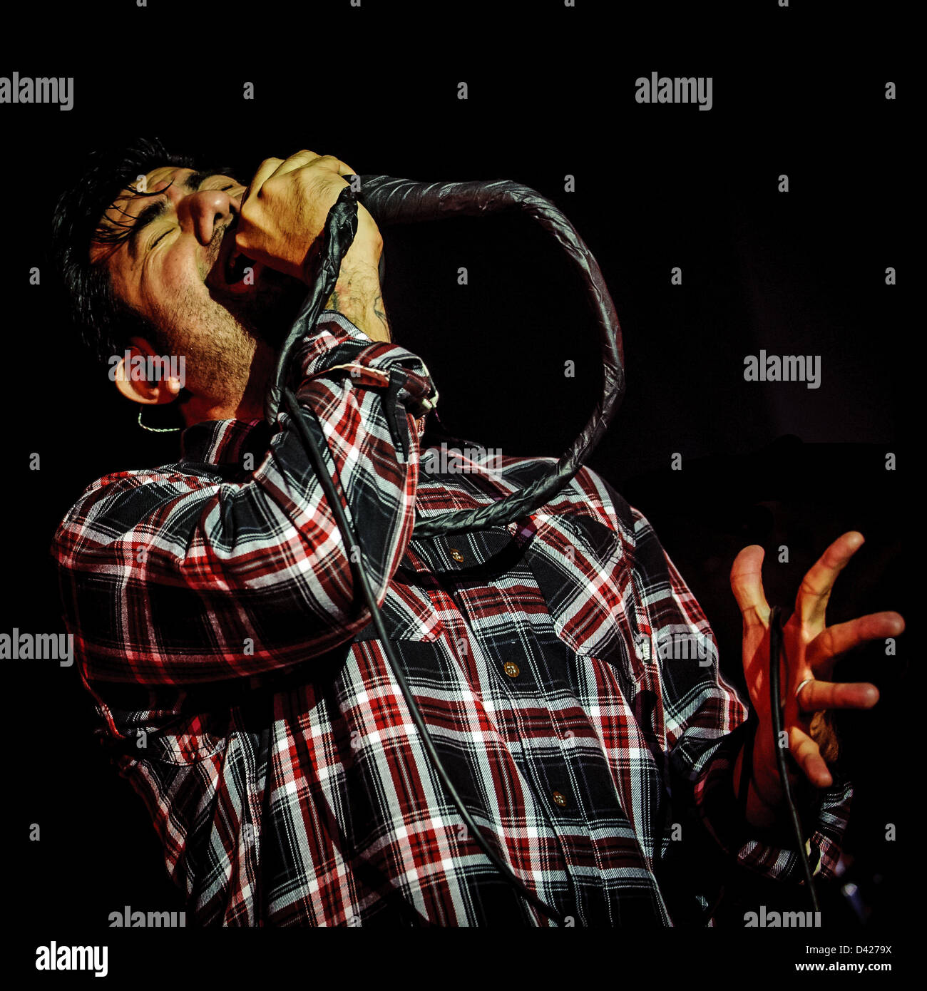Lead singer of the band the deftones hi-res stock photography and ...