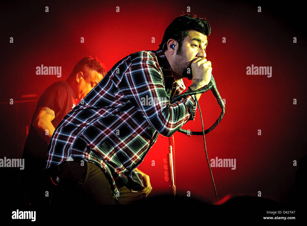 Lead singer of the band the deftones hi-res stock photography and ...
