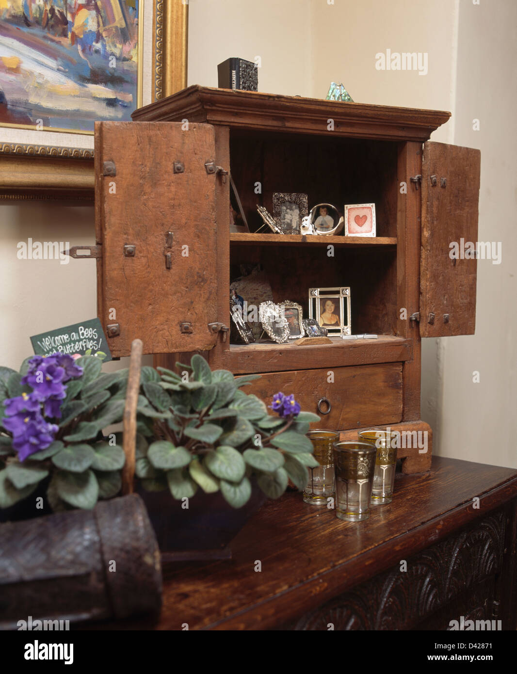 Miniature cupboard hi-res stock photography and images - Alamy