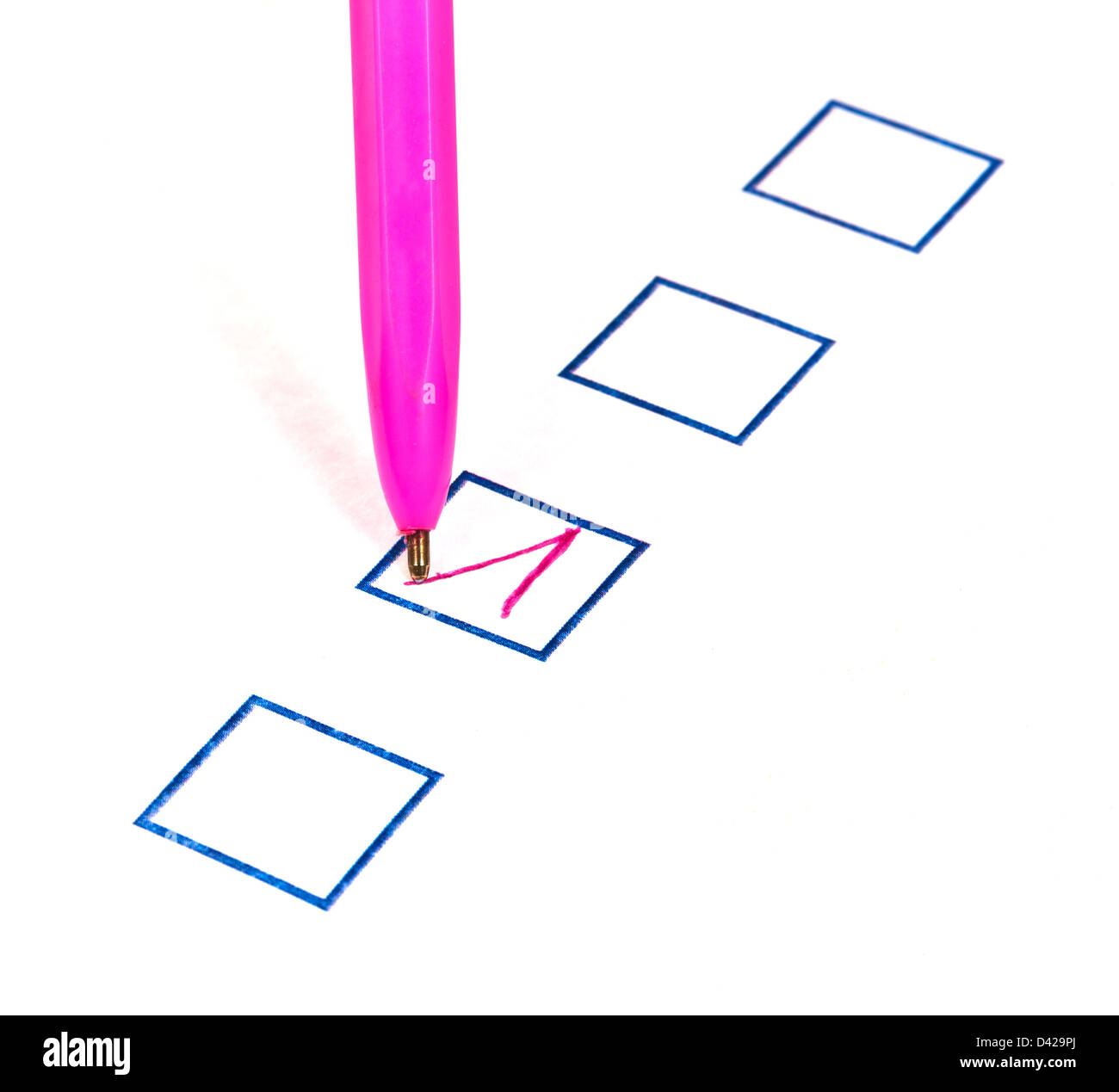 Blue tick verification hi-res stock photography and images - Alamy