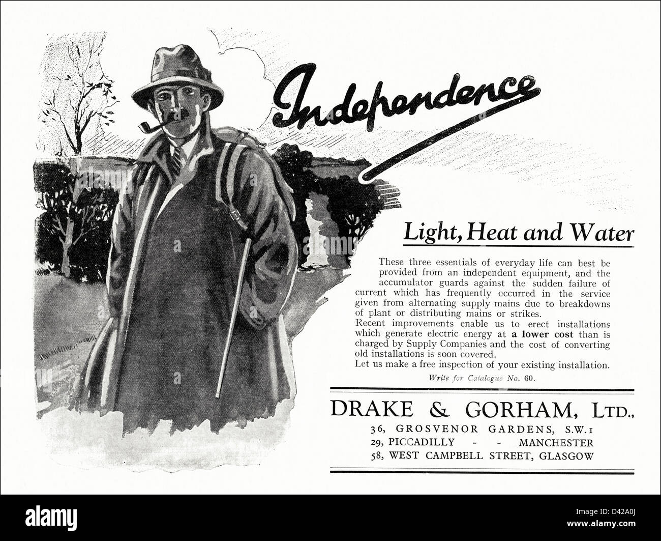 1920s electricity hi-res stock photography and images - Alamy