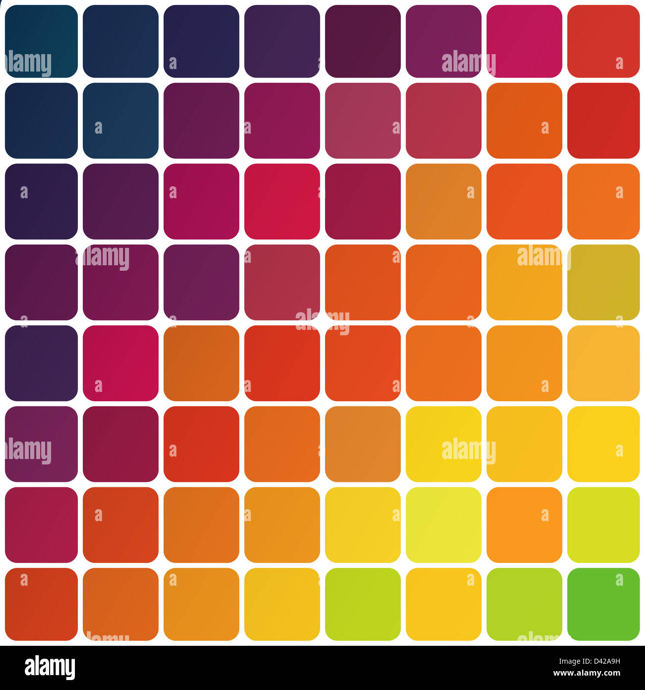 Abstract colorful rounded squares background Stock Photo - Alamy