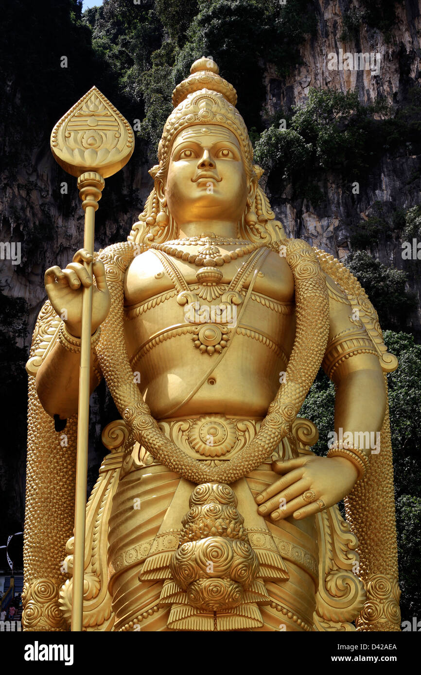 Statue of Murugan (Hindi God Stock Photo - Alamy