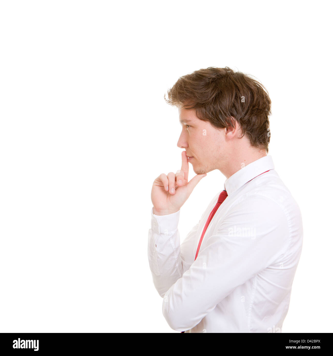 decision making, business man thinking Stock Photo - Alamy