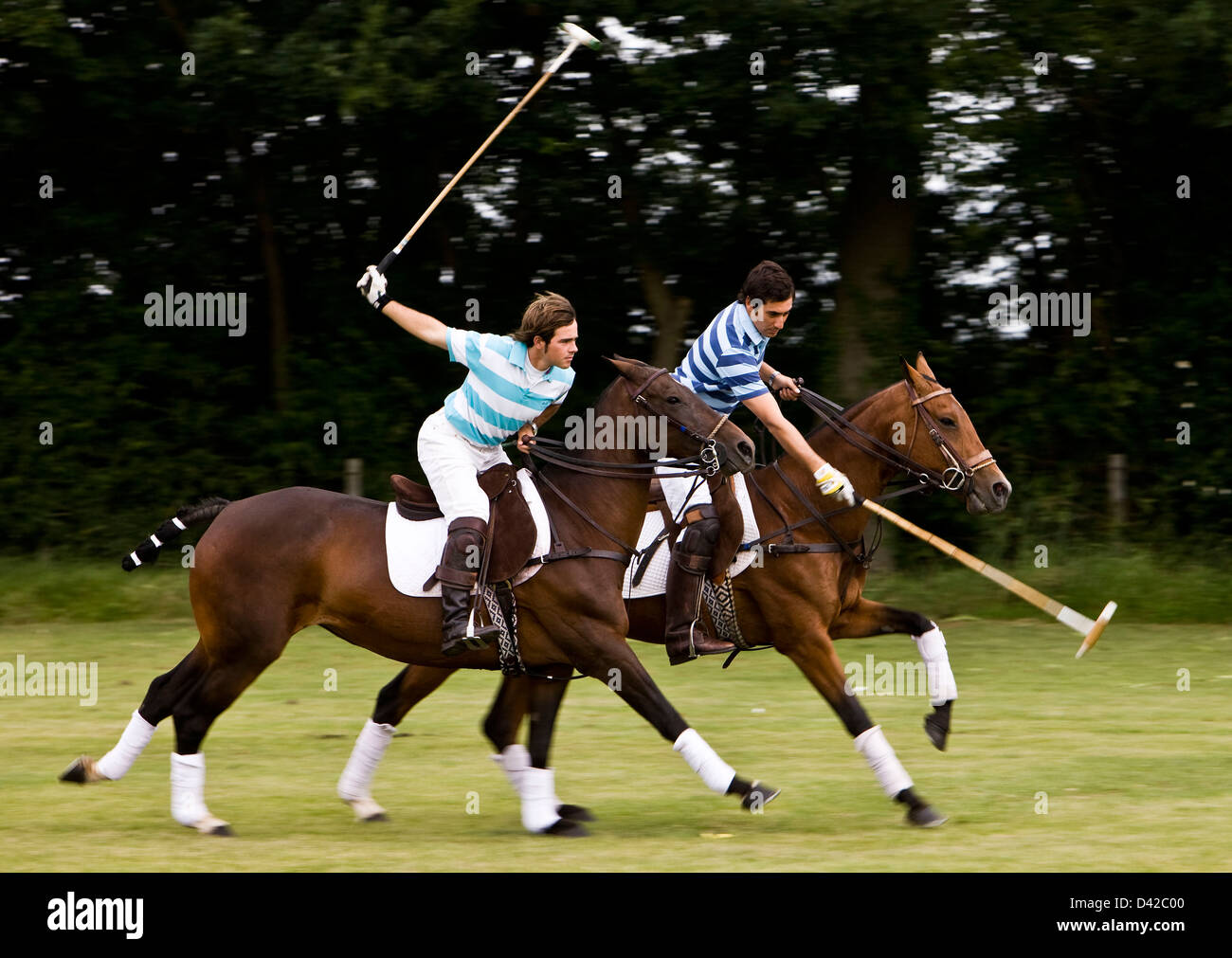 Two men on galloping hi-res stock photography and images - Alamy