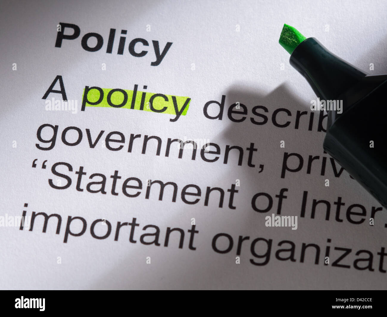 Investment policy statement hi-res stock photography and images - Alamy