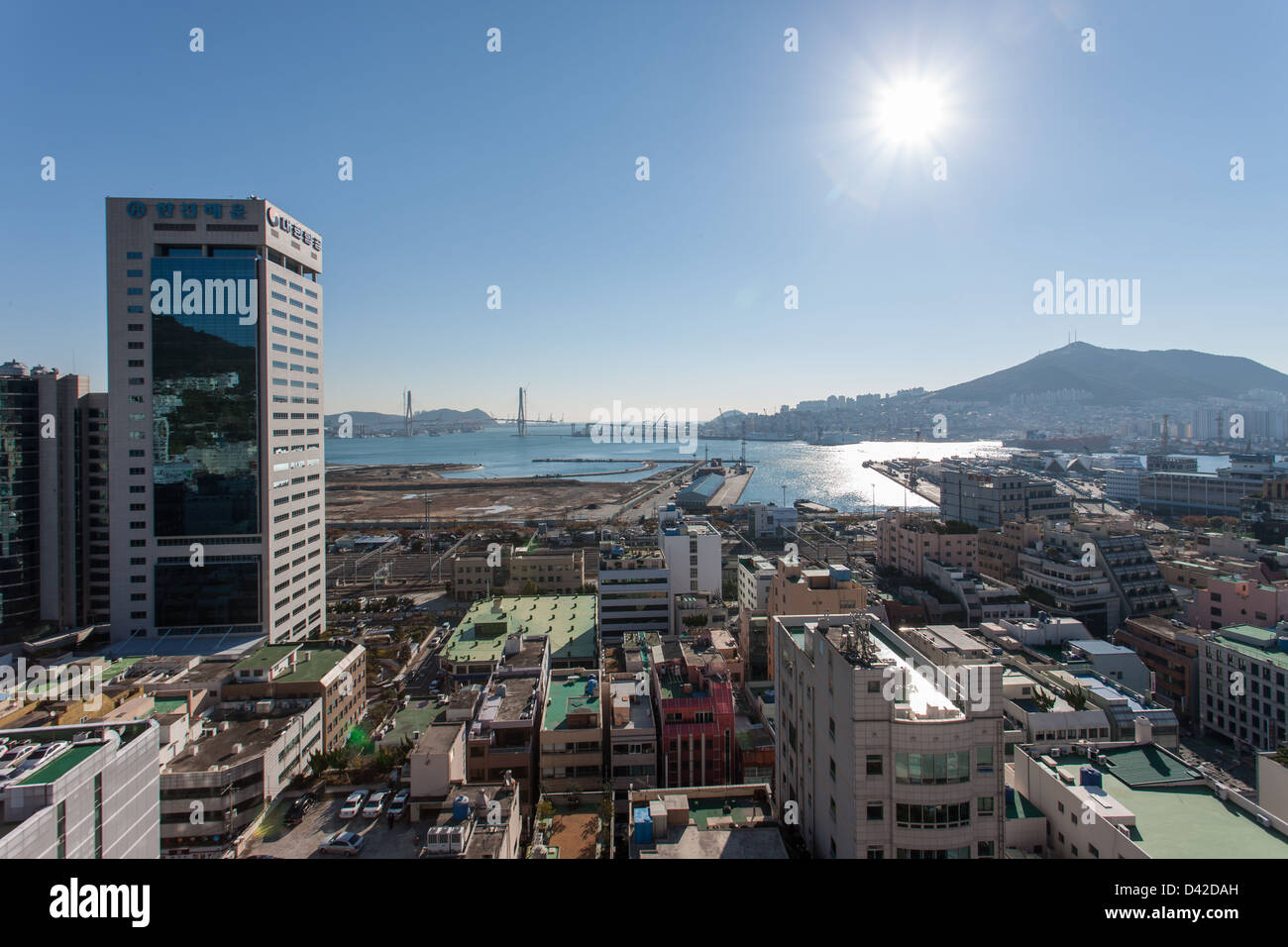 Panorama view busan harbor hi-res stock photography and images - Alamy
