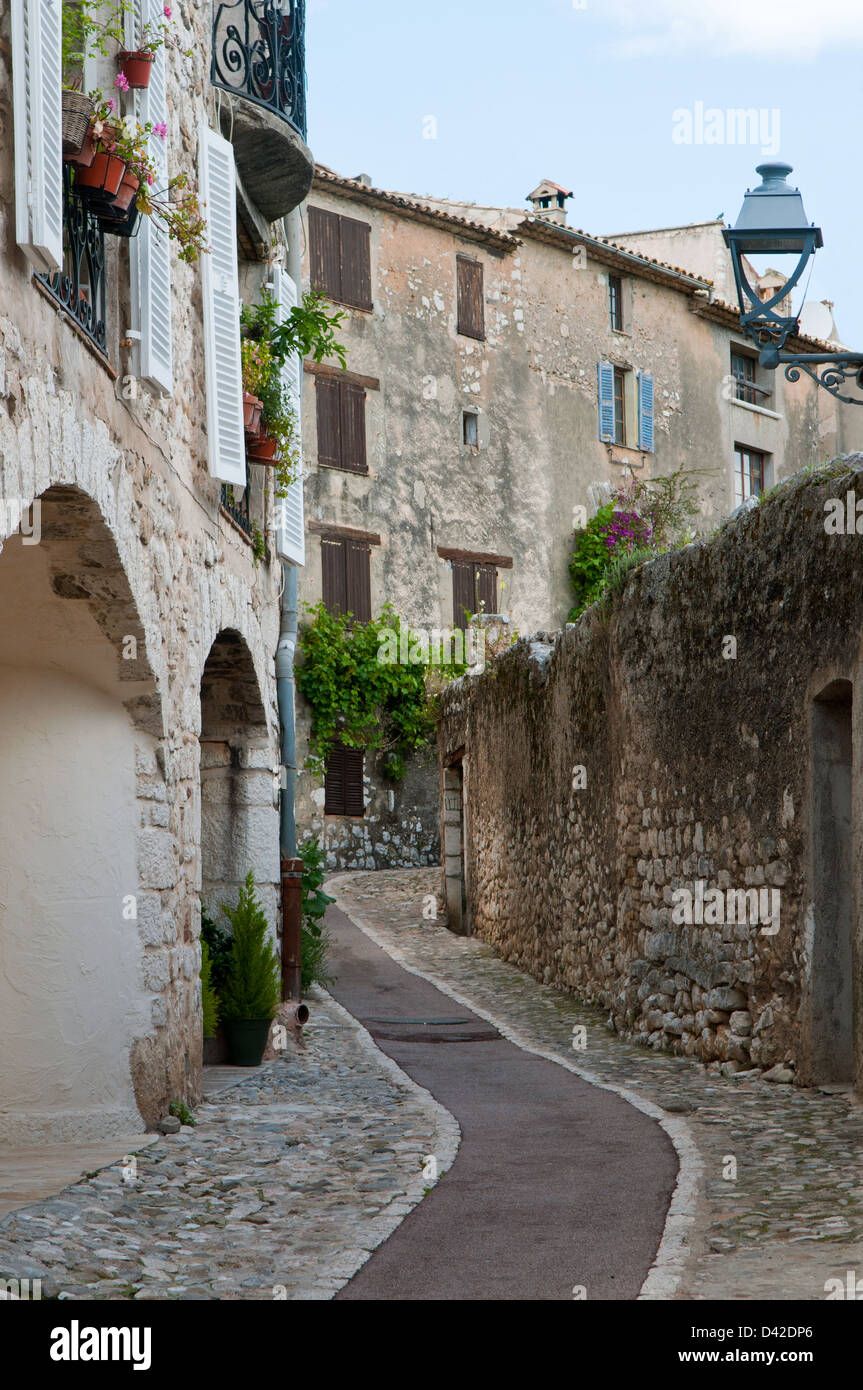 Village of Saint Paul de Vence Provence France Stock Photo - Alamy