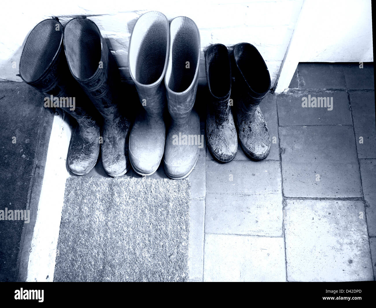 Wellies mud child hi-res stock photography and images - Alamy