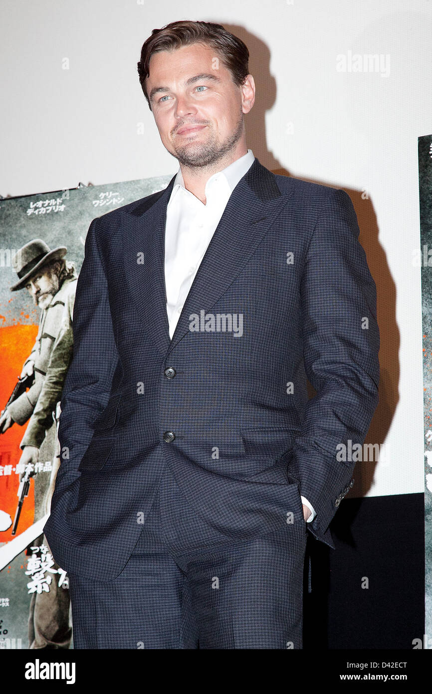 Leonardo DiCaprio, March 2, 2013 : Tokyo, Japan - Leonardo DiCaprio ...