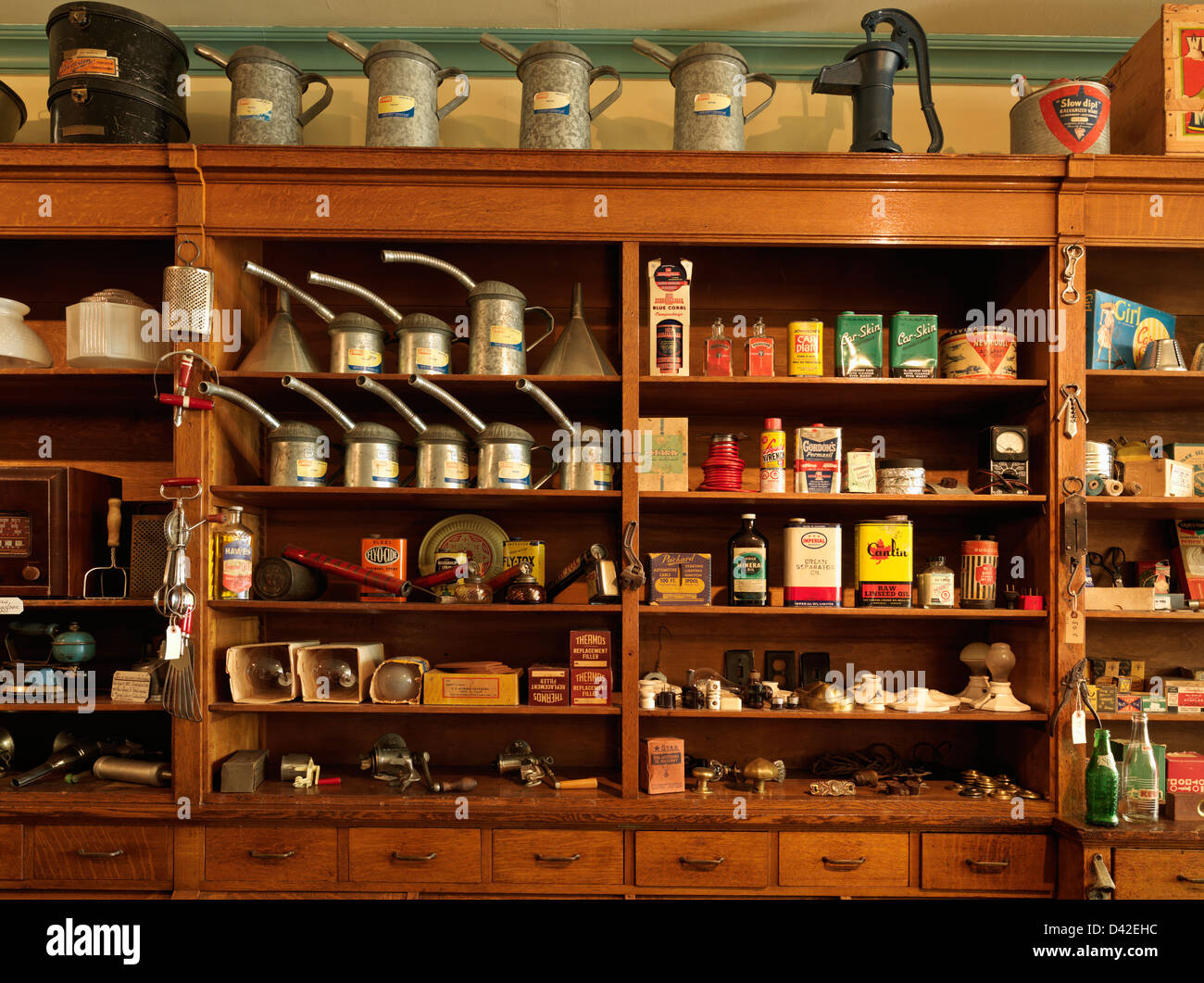 Canada,Quebec,Anse-A-Beaufils, Magasin General, an authentic family run ...