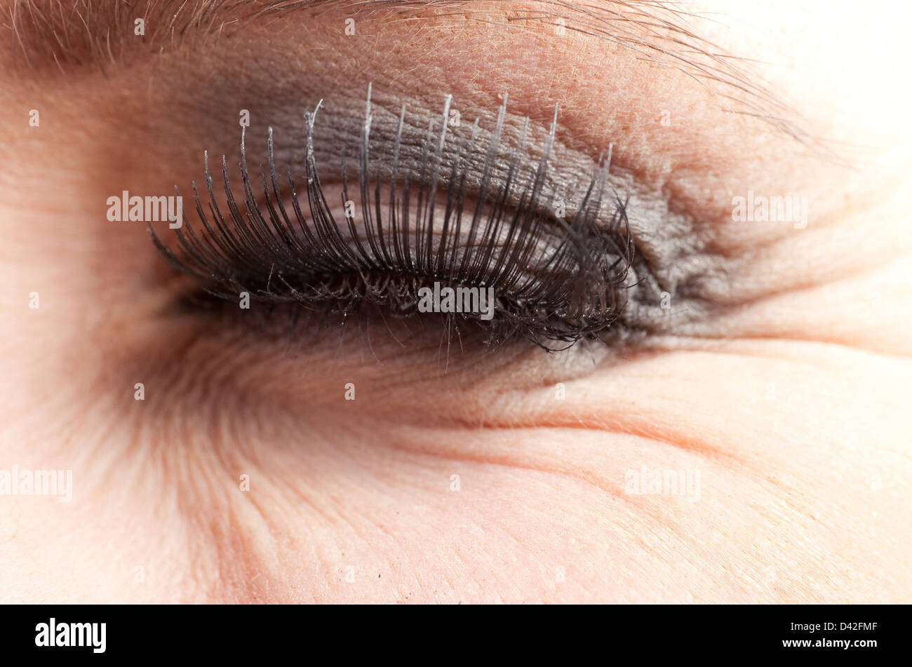 Berlin, Germany, the squinting eye of a woman Stock Photo - Alamy
