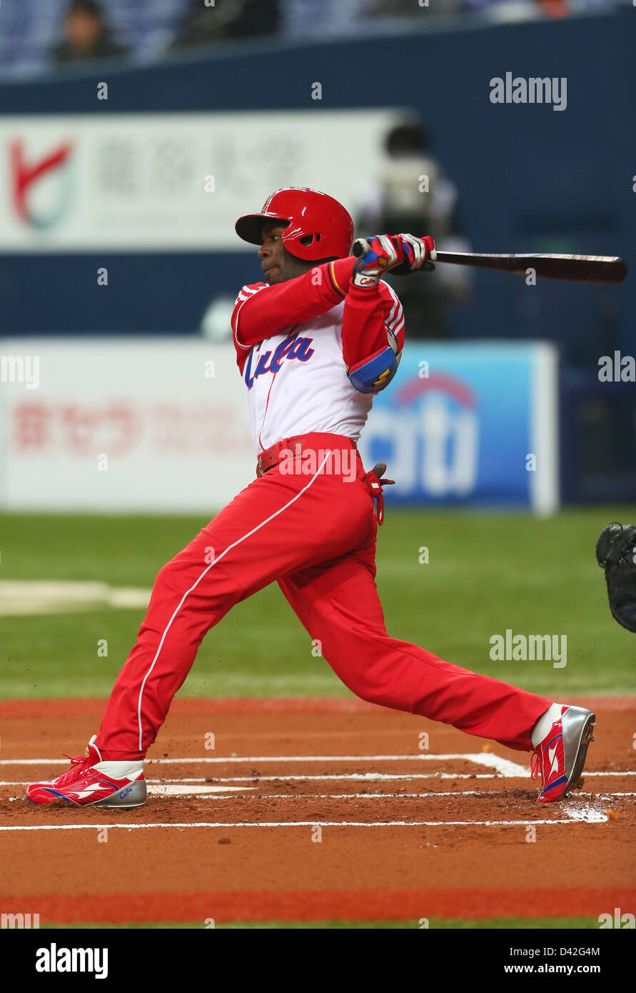 Guillermo Heredia (CUB), February 27, 2013 - WBC : 2013 World Baseball ...