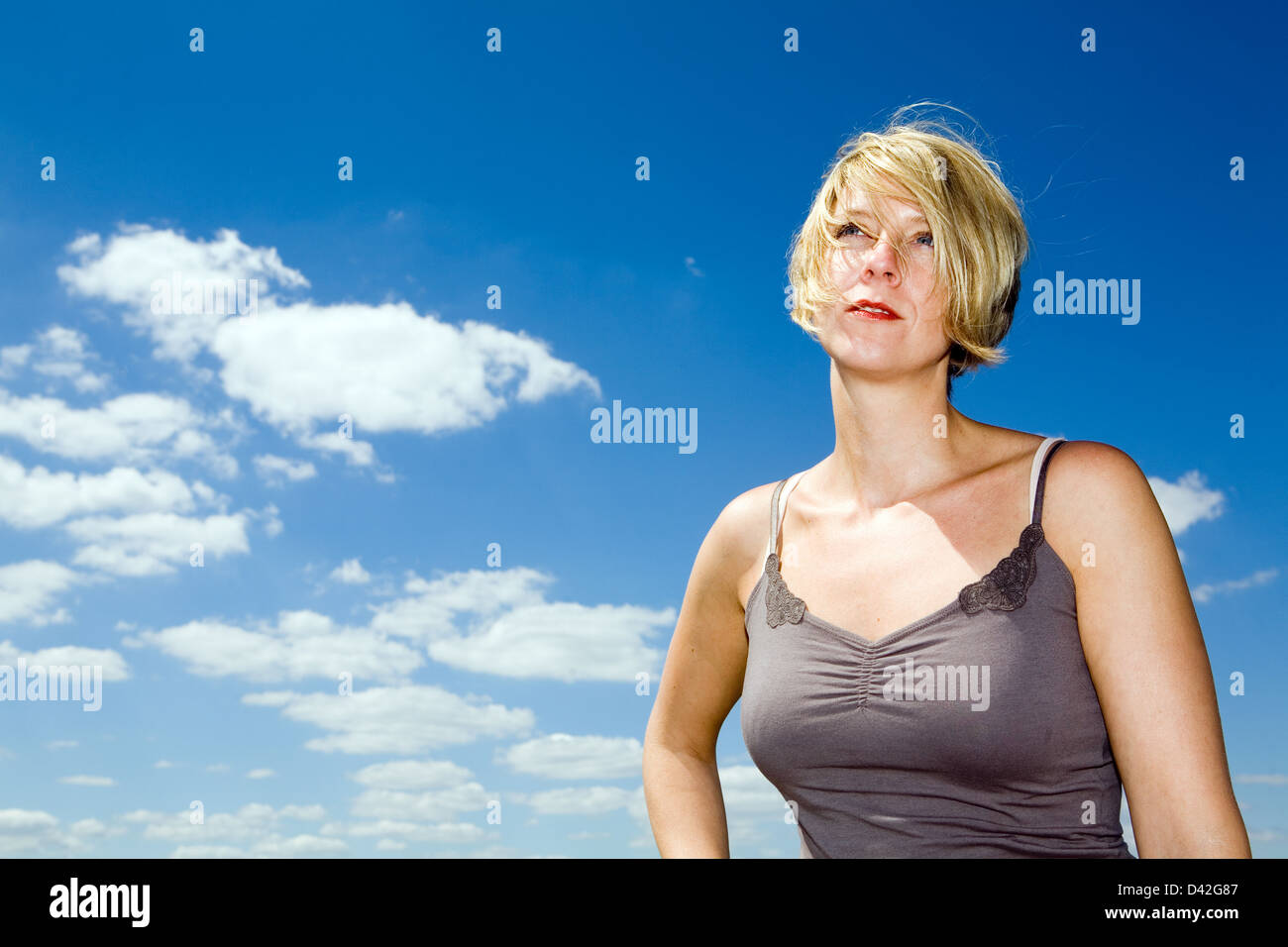 Berlin, Germany, young woman portrait Stock Photo - Alamy