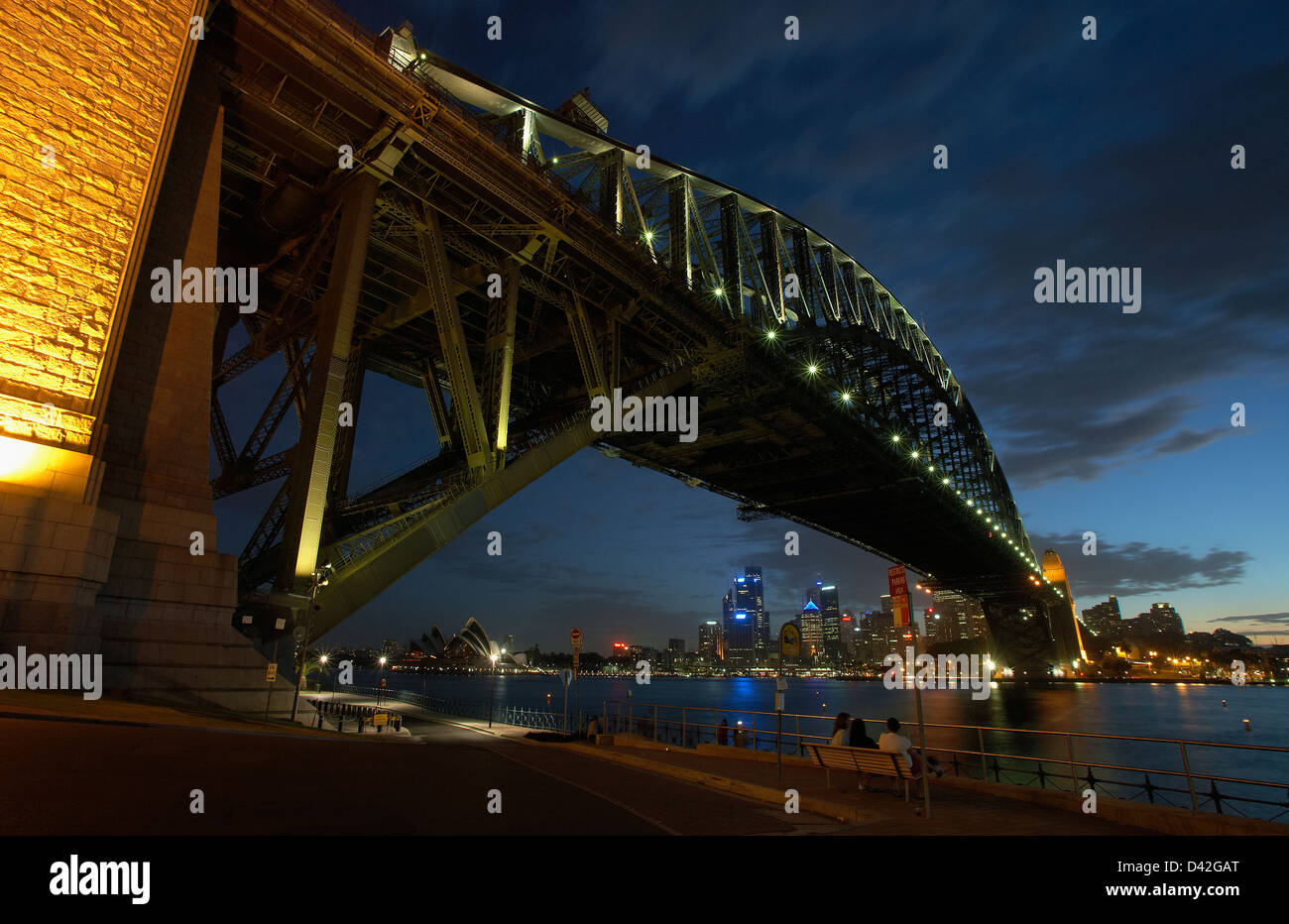 Sydney harbour bridge construction hi-res stock photography and images ...